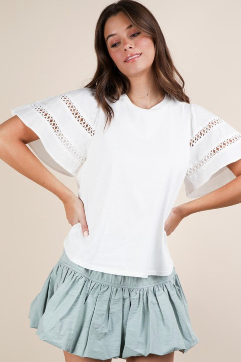 Florida Blouse | White – Madison Kate & Co.