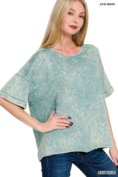 Tyler Top | Ash Blue – Madison Kate & Co.