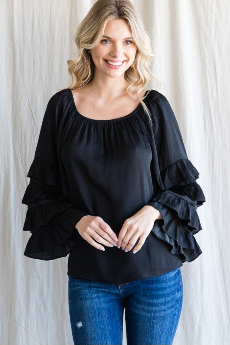Party In The Front And Back Blouse – Madison Kate & Co.